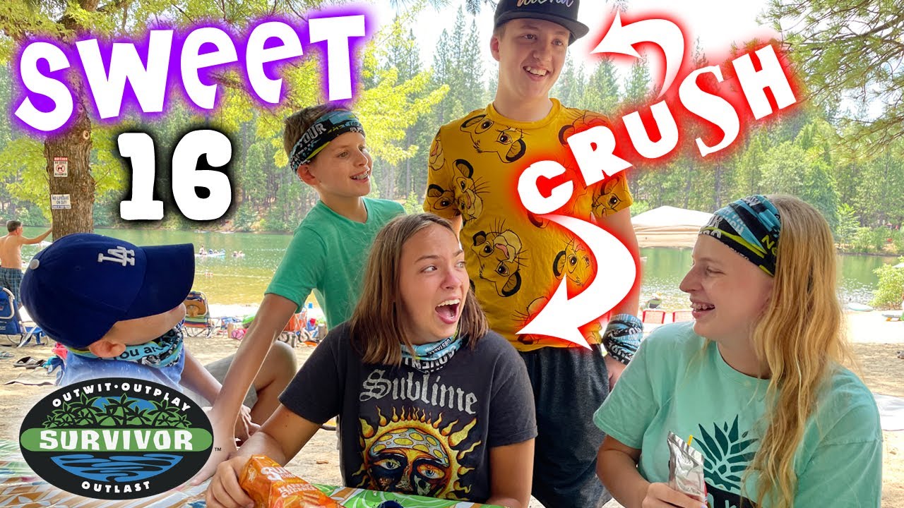 Real Life Survivor at the Lake - Sweet 16 Birthday Party - YouTube