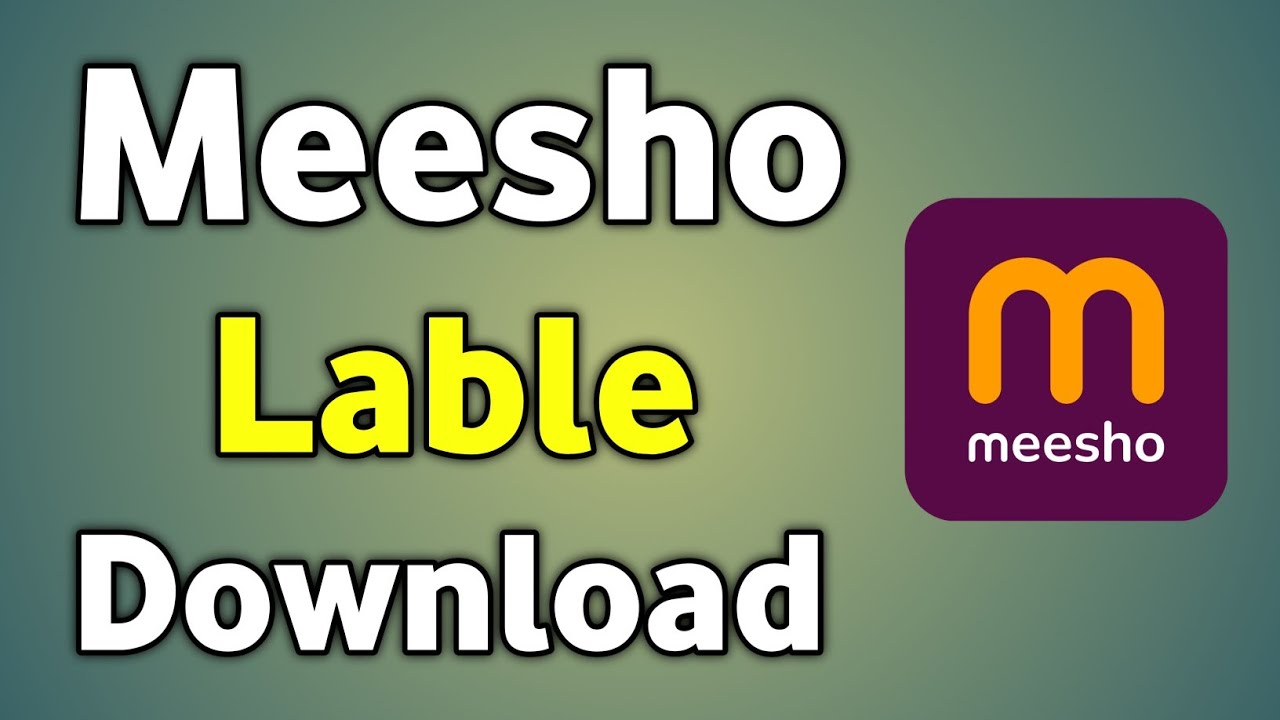 Meesho Label Download | Meesho Supplier Panel Label Download Kaise Kare ...