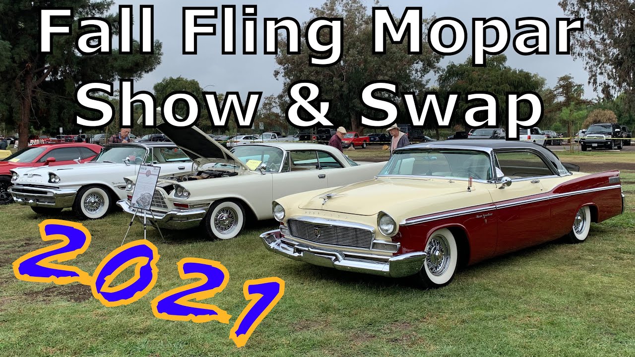 Fall Fling Mopar Car Show & Swap Meet 2021 At Woodley Park In Van Nuys ...