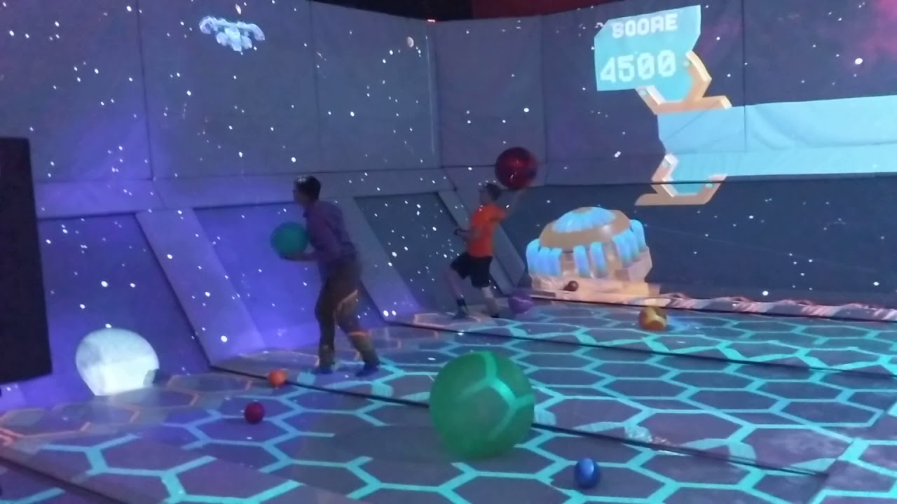 Urban Air Interactive Digital Arena - YouTube