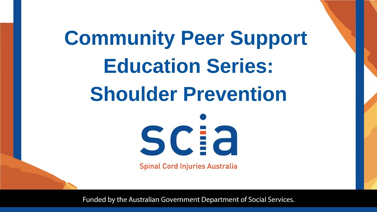Community Peer Support Education Series: Shoulder Presentation - YouTube