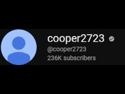 The mystery of Cooper2723 - YouTube