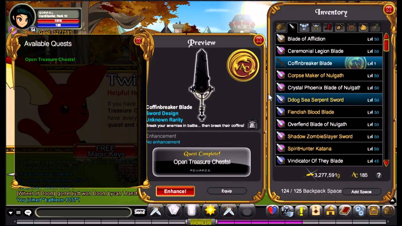[AQW] CardClasher & kaaos jatkuu... (Osa 34) - YouTube