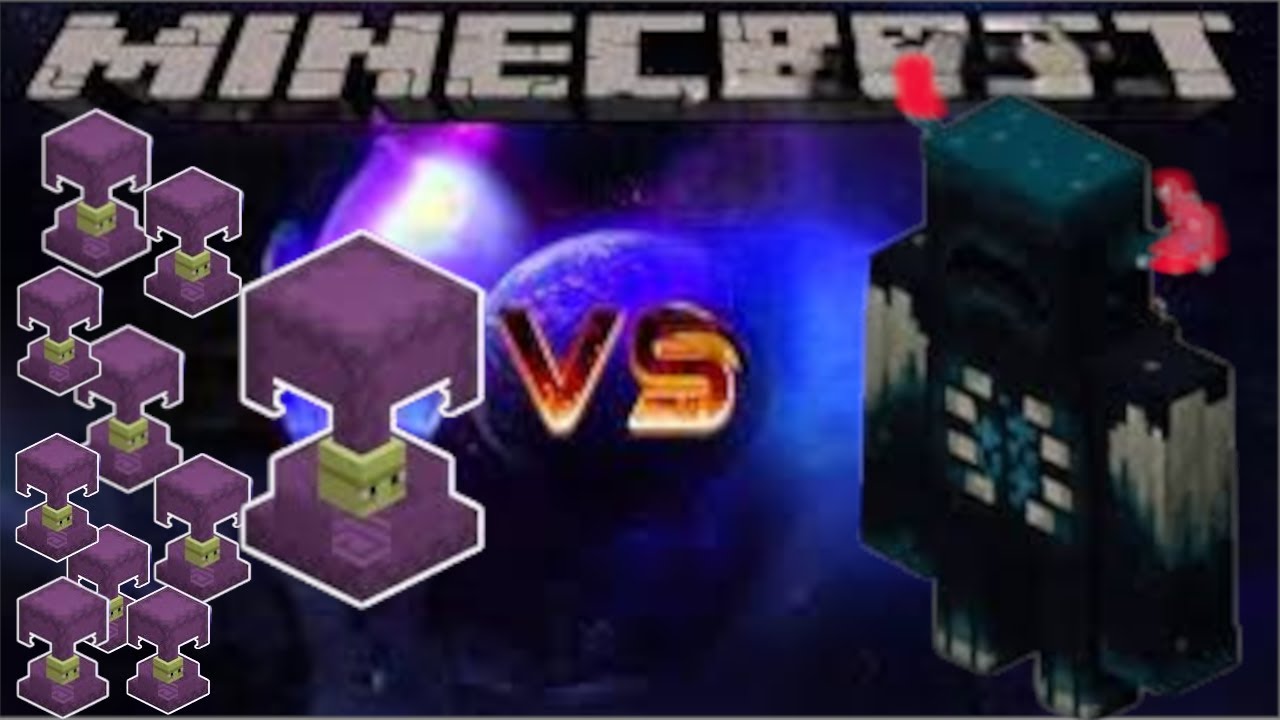 Warden VS Shulker | ULTIMATE FIGHT !😱 MINCRAFT | - YouTube