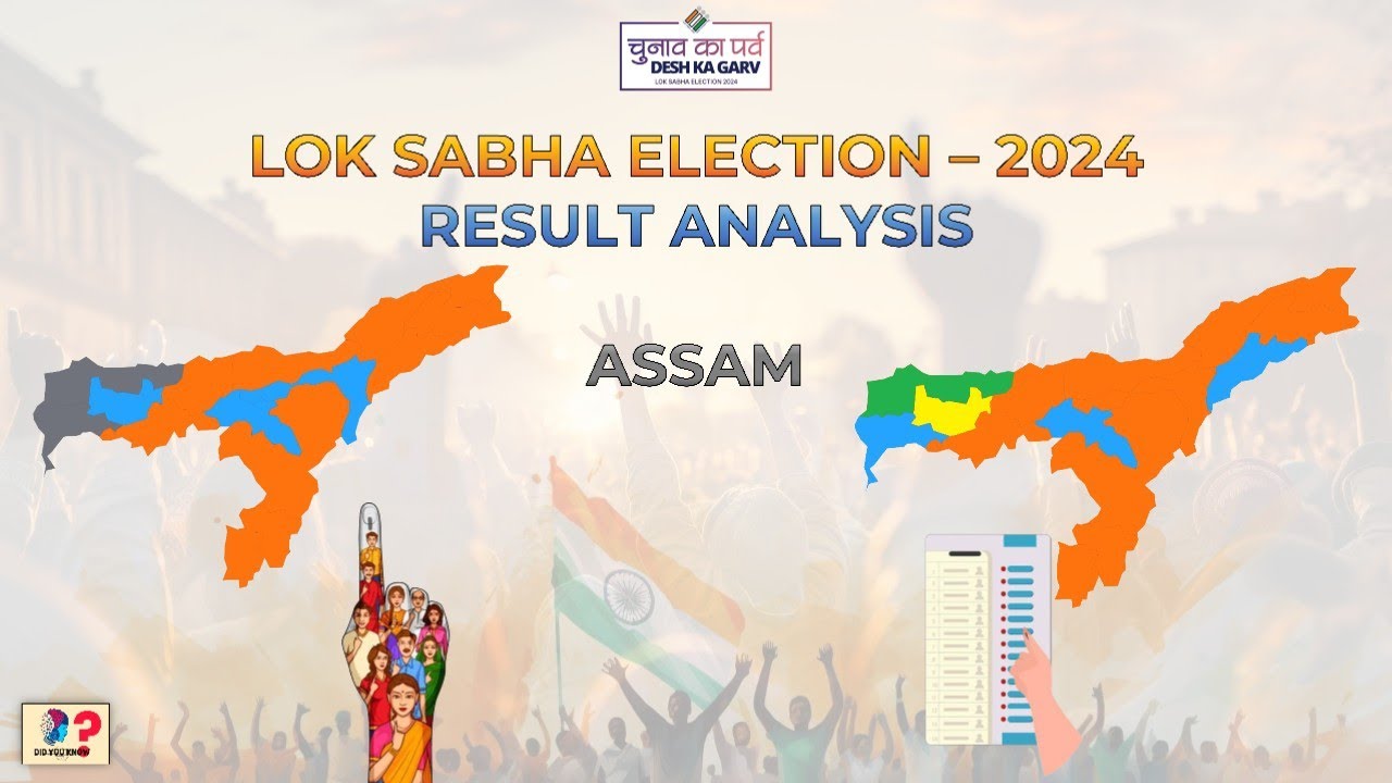Assam - Lok Sabha Election 2024 | Results by Constituency | 2024 vs ...