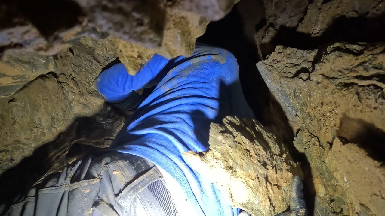 Extremely Unstable Cave Collapsed On Him - YouTube
