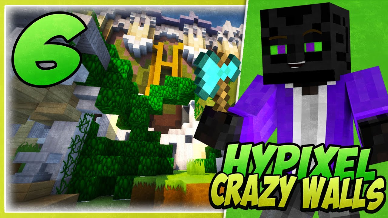 [6] Fighting a Viewer!! | Crazy Walls (Hypixel Minigame) - YouTube