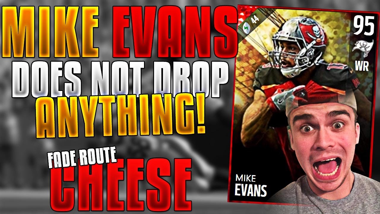 96 OVERALL TOTY MIKE EVANS! FADE ROUTES FOR DAYS! MADDEN 17 ULTIMATE ...