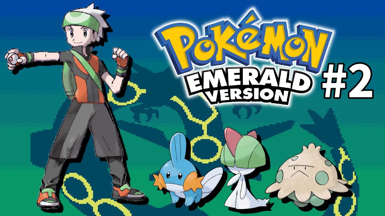Pokémon Emerald Part 2- Rustboro City (VSツツジ) - YouTube