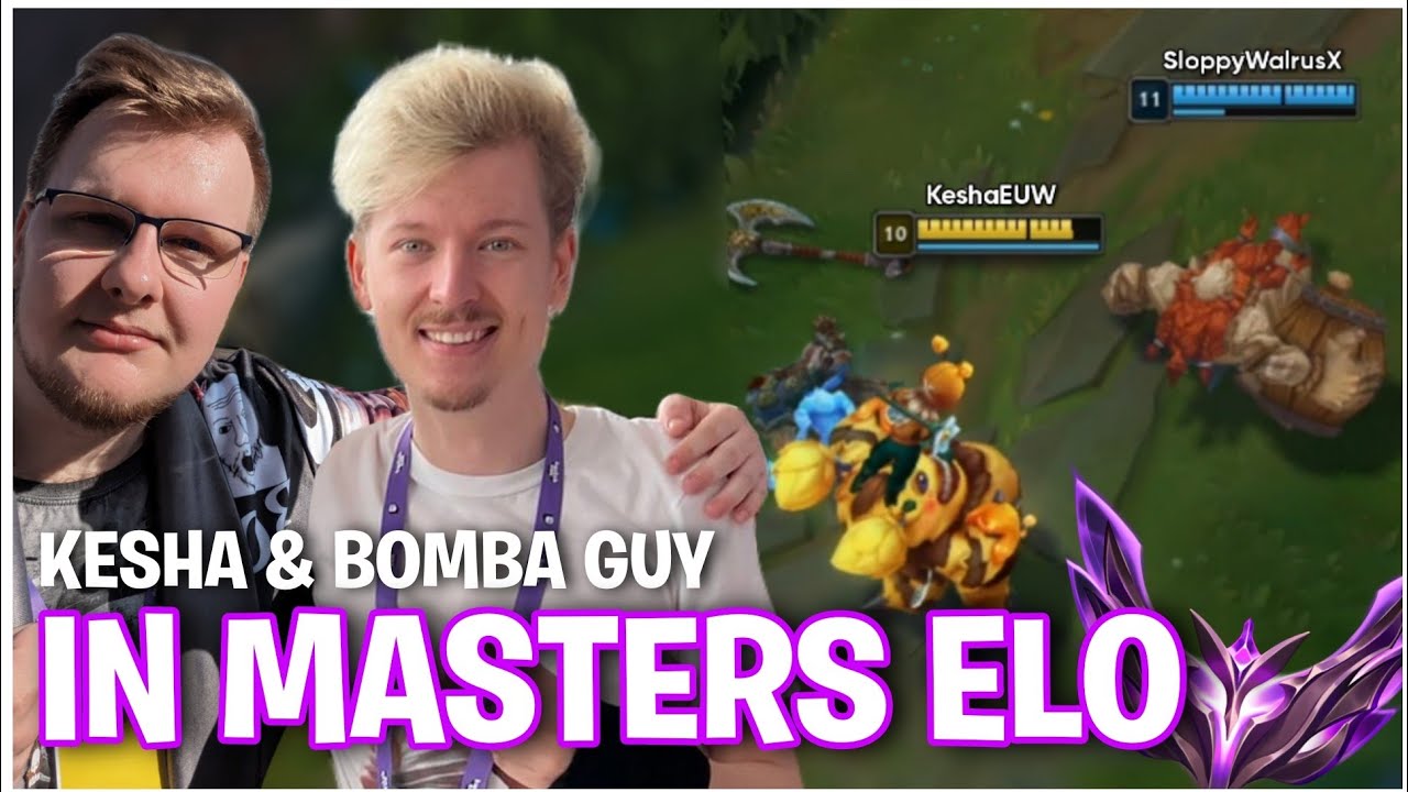 KESHA PLAYS WITH BOMBA GUY IN MASTERS 💣⭐ - YouTube