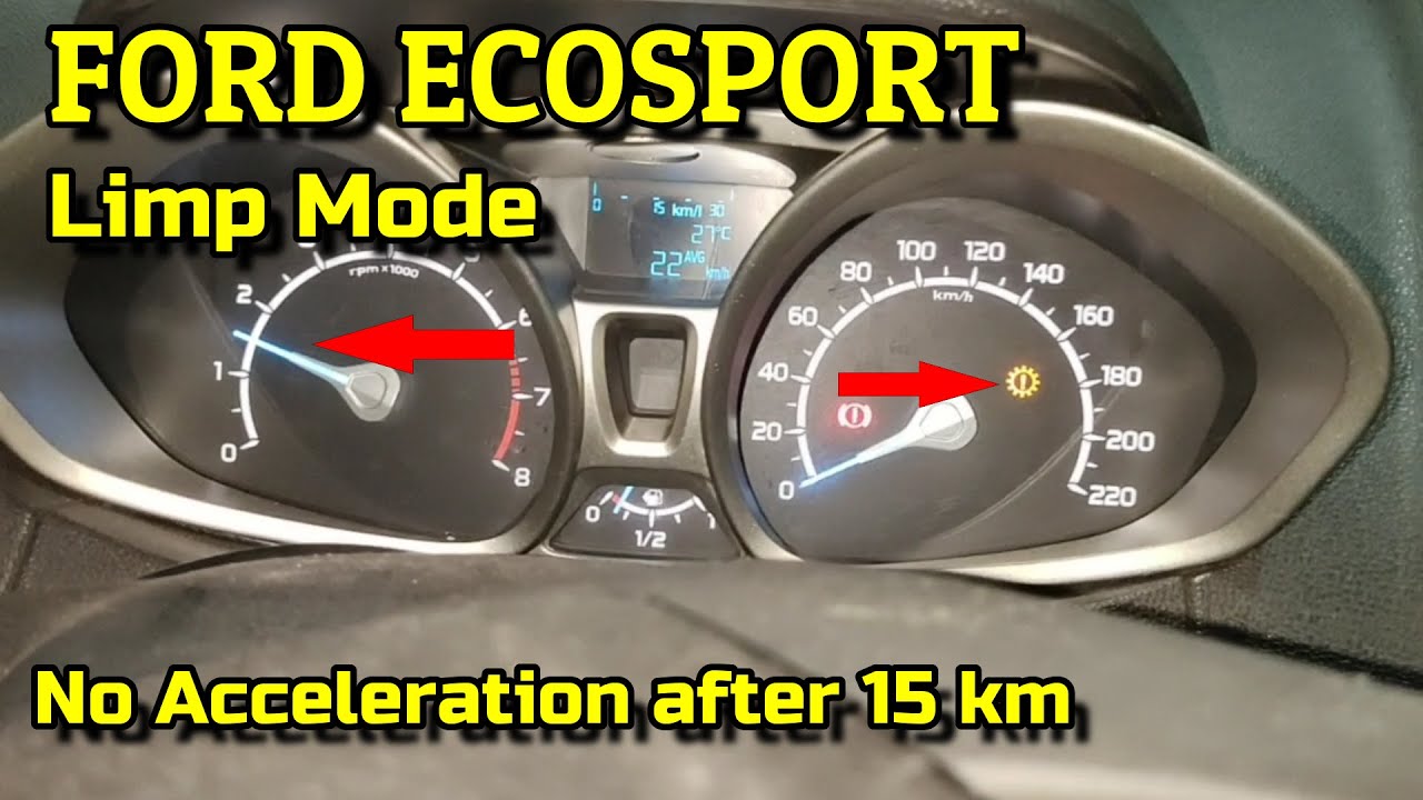 FORD ECOSPORT, Goes into Limp Mode after 15 km, P2135, P0122, P0222 ...