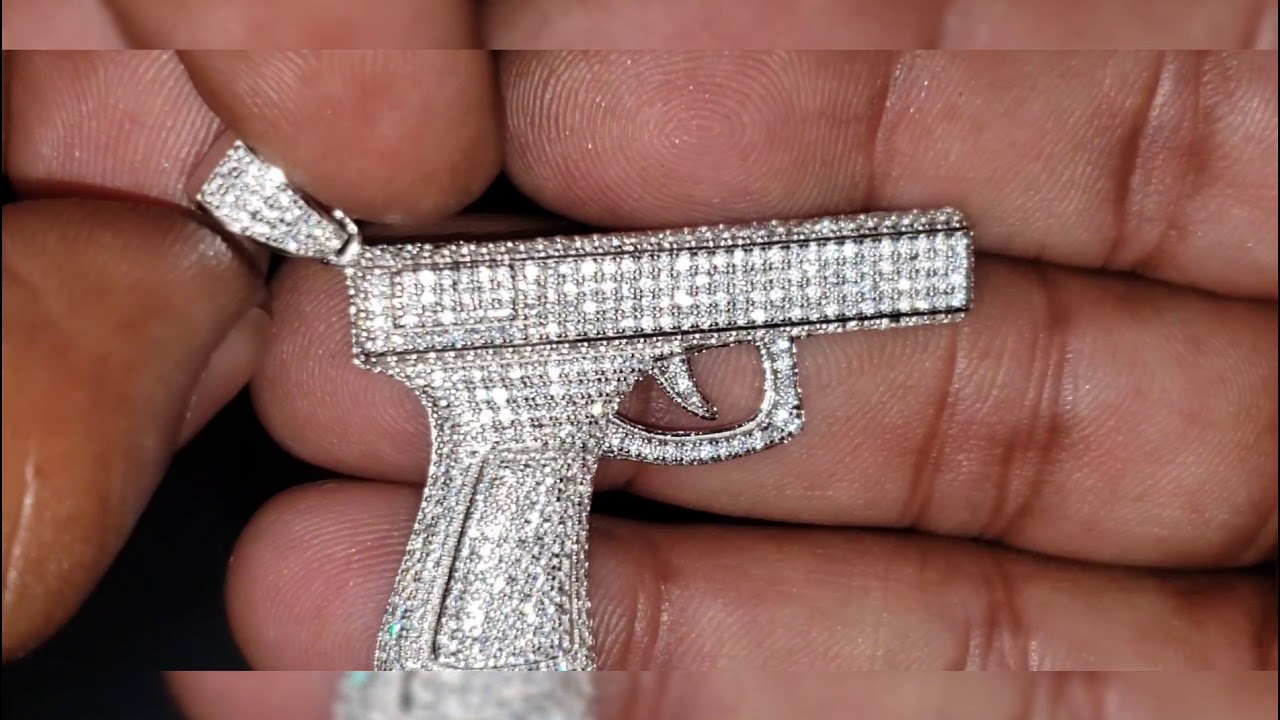 Harlembling fully ice out guns🔫 review flash test 🌟. - YouTube