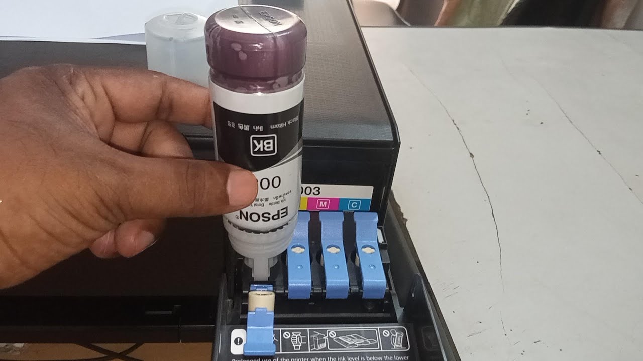 Epson L3110 Printer Ink Refill | Fill Ink Tanks EPSON L3110 - YouTube