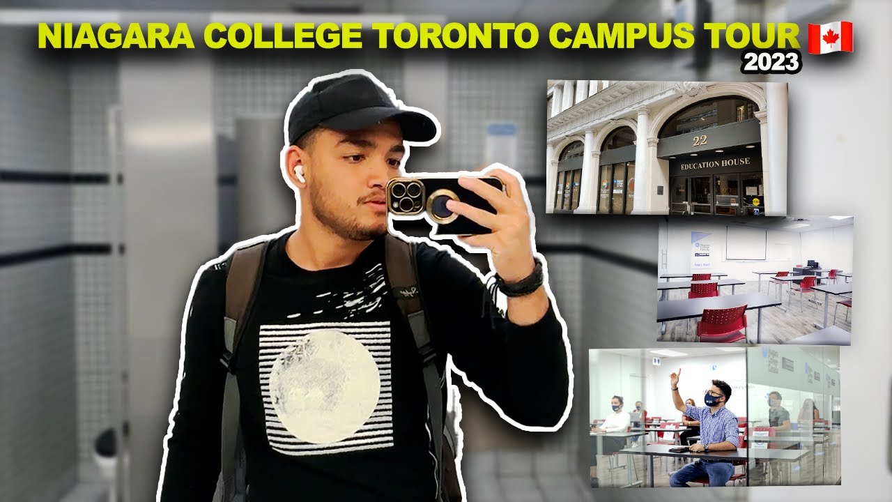 MY COLLEGE TOUR | NIAGARA COLLEGE TORONTO CAMPUS TOUR 🇨🇦 | 2023 ...