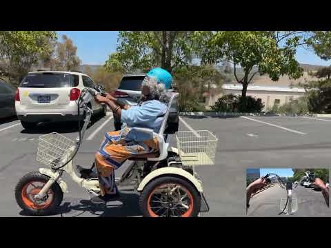 Simple Glide Fat Tire ETrike — Full GoPro Test Ride!