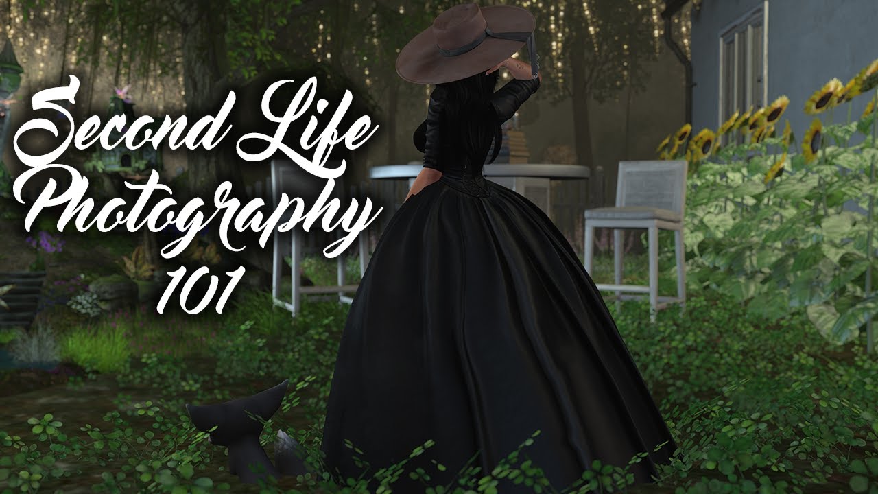 Second Life Photography 101 - YouTube