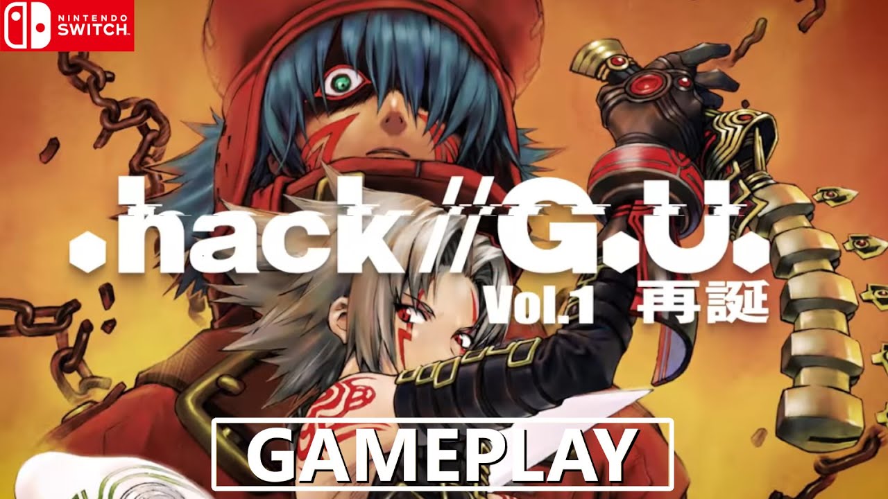 .hack//G.U Vol 1 Rebirth - Nintendo Switch Gameplay Docked - YouTube