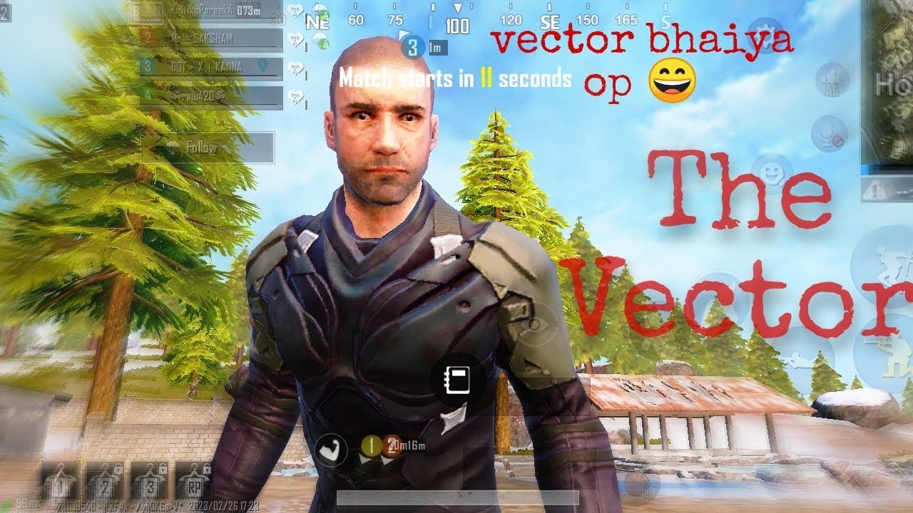THE VECTOR 🖤🤣 #bgmi #pubg - YouTube