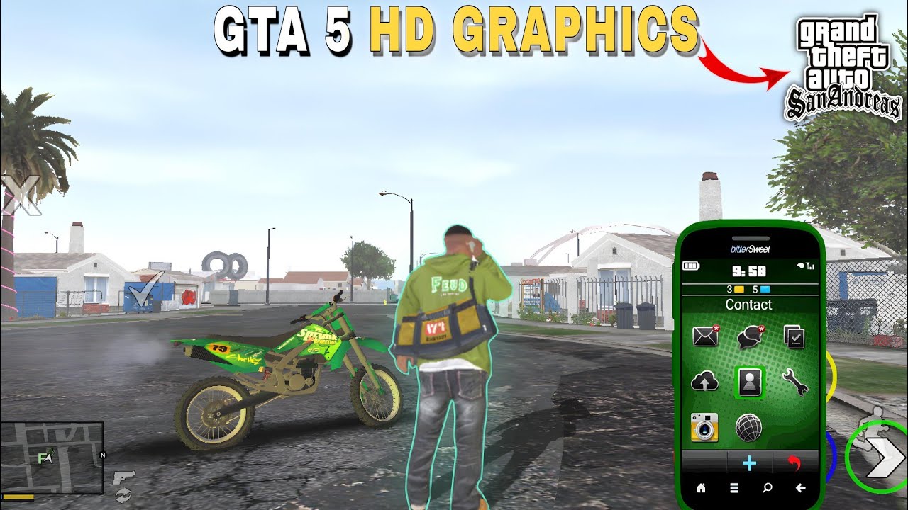 GTA 5 HD GRAPHICS MOD FOR GTA SA ANDROID | GTA SA MOD GTA 5 ANDROID ...