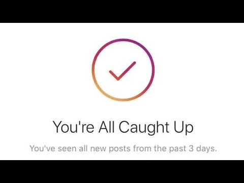 You're All Caught Up Instagram | Fix You're All Caught Up | you've seen ...