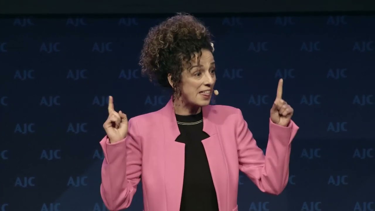 Masih Alinejad Receives AJC Moral Courage Award Introduced By Lisa ...
