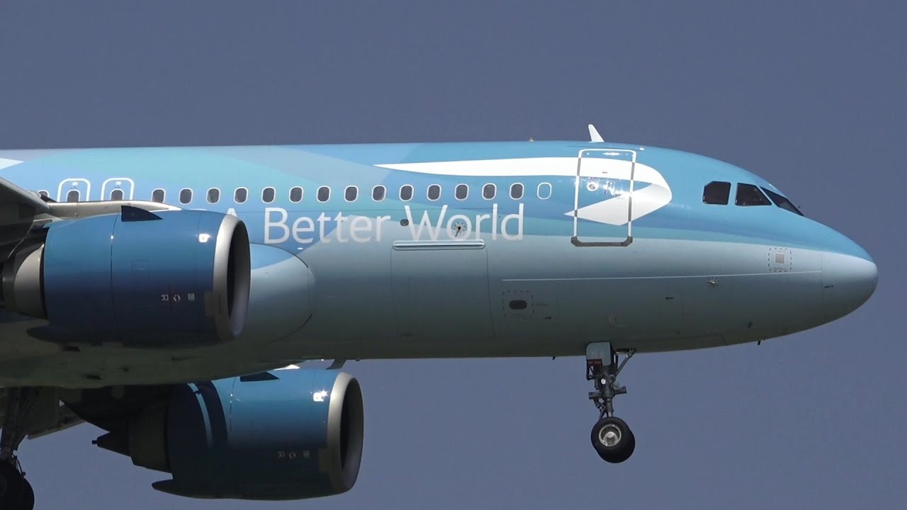BA BETTER WORLD LIVERY! Airbus A320NEO At Heathrow Airport - YouTube