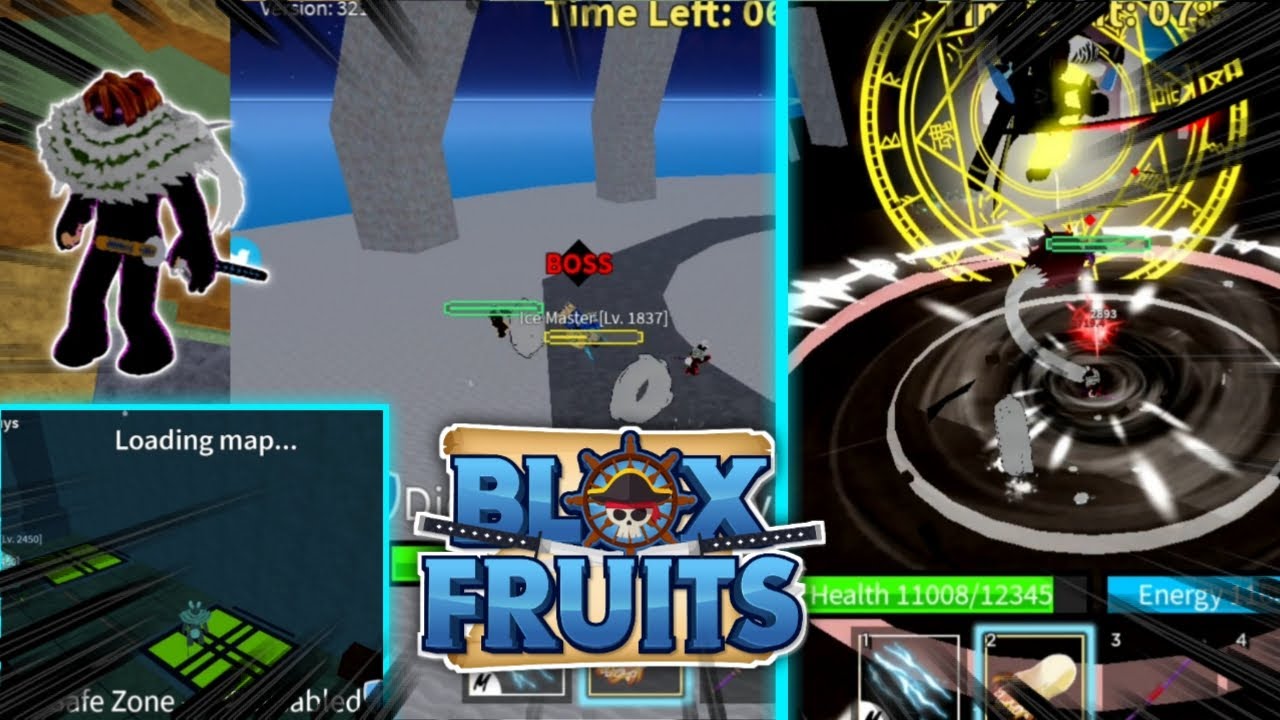 Blox Fruit - 3 RAID in 2nd Sea & 3rd Sea using Dough Fruit🍩 | Dark and ...