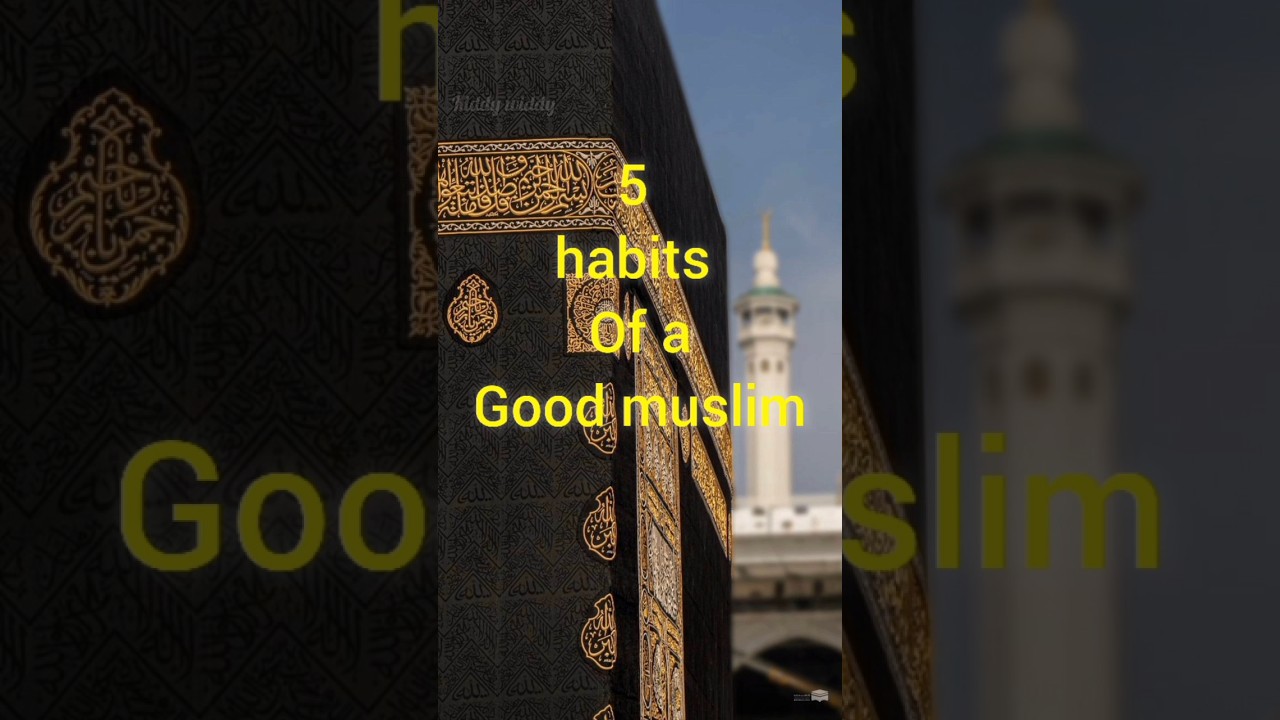 5 habits of a good muslim #allah #viral #short #explore #islam #edit ...