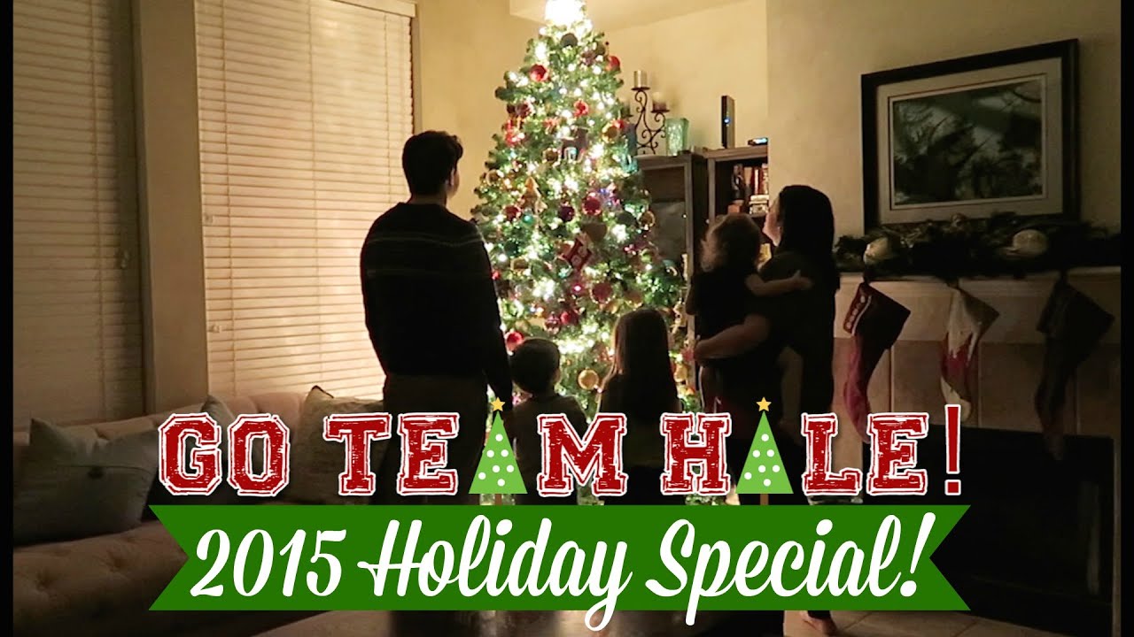 Go Team Hale Holiday Special 2015 | KyleandCourt Christmas DITL - YouTube