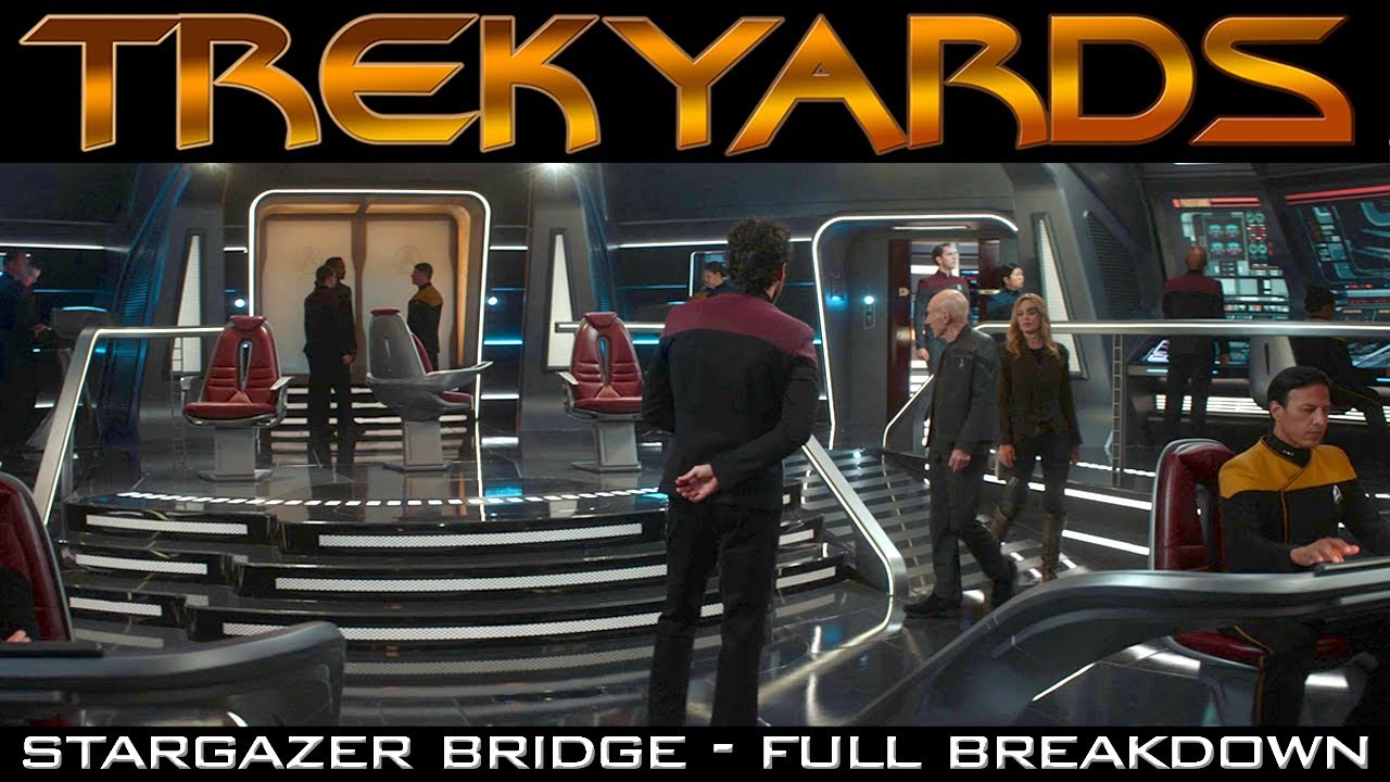 USS Stargazer Bridge (2401) Detailed Breakdown - (Picard S2) - YouTube