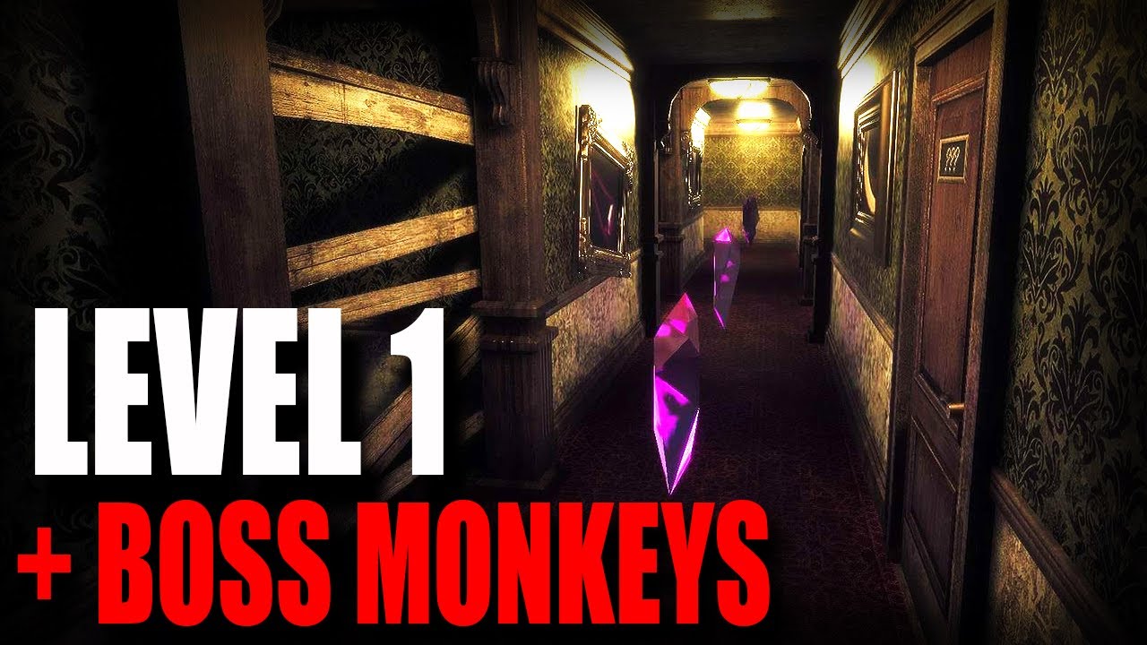FULL walkthrough - Level 1 - Monkey Business [] DARK DECEPTION [] NO ...