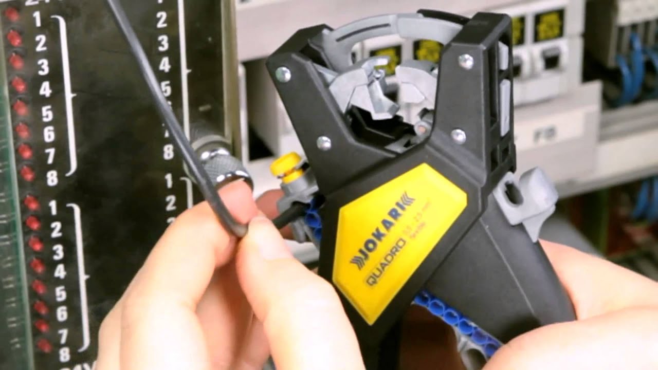 Jokari Quadro complete set in koffer aderhulstang - YouTube