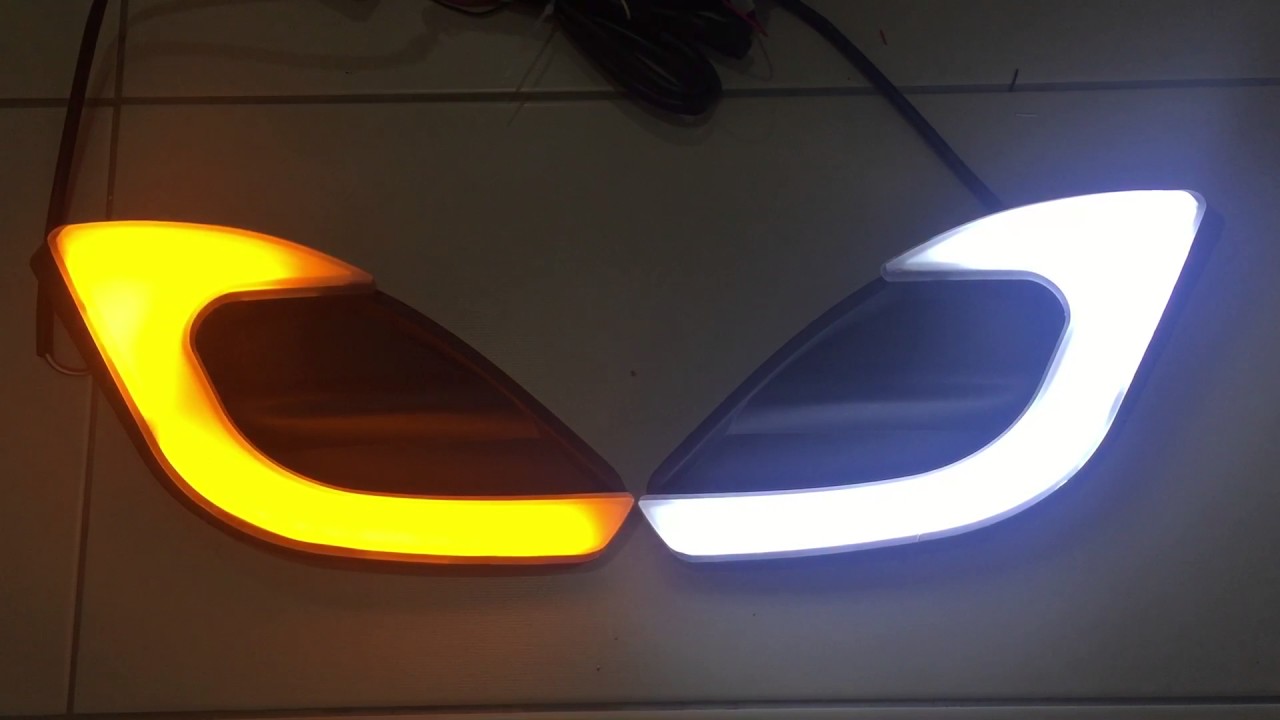 Axia G Cover light bar DRL - YouTube