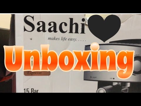 Unboxing Saachi Coffee Maker | Model: NL-COF-7056 | Affordable Coffee Maker - YouTube