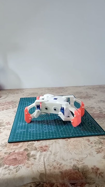Cute Esp8266 Quadruped Robot Web Controlled And Adorable