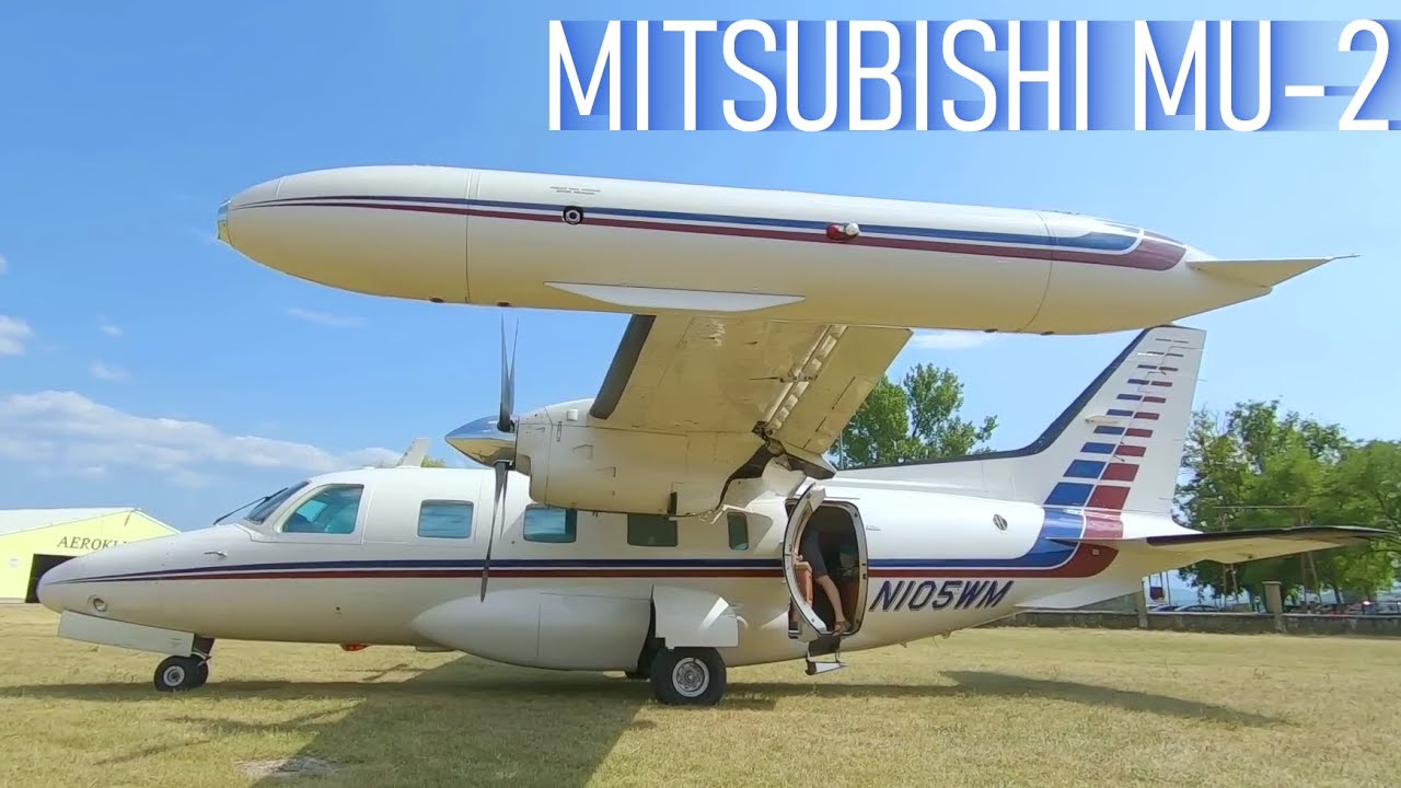 MITSUBISHI MU-2 FLIGHT! - 43 YEAR OLD SPEED MACHINE! - YouTube
