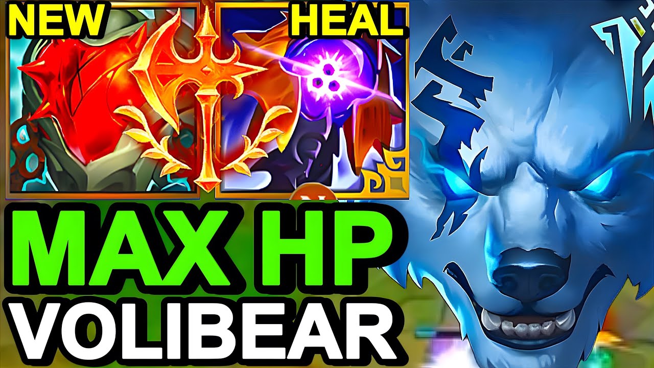 Wild Rift China Volibear Jungle - 20KILL!? NEW HEARTSTEEL MAX TANK ...