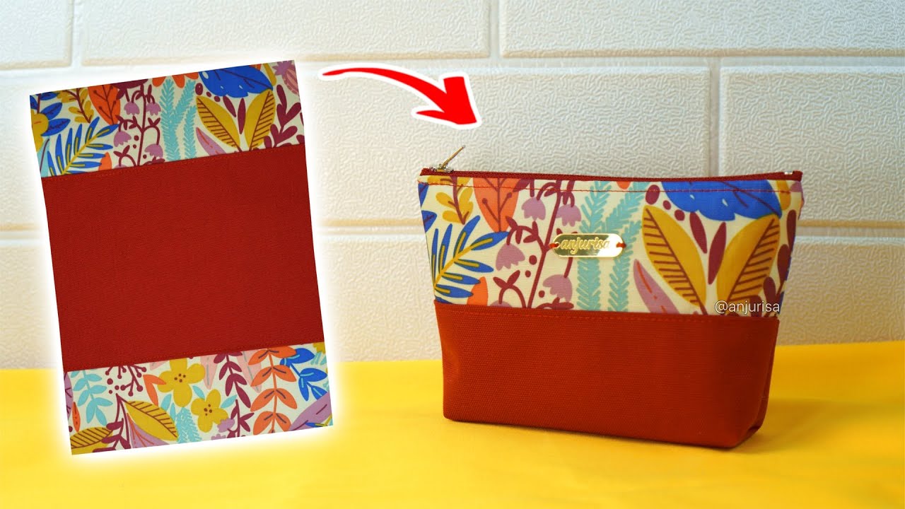 Make a 2-Tone Pouch with Ease! Beginner-Friendly & Easy to Follow ...