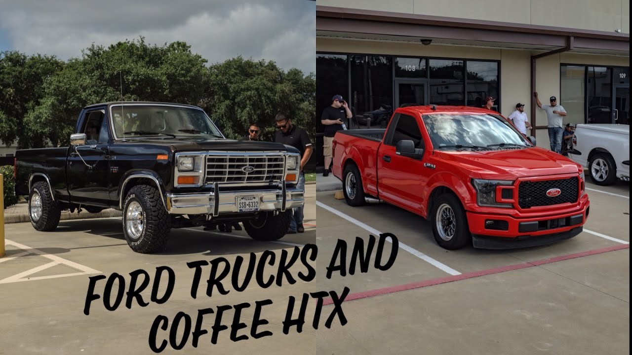 Ford Trucks and Coffee HTX Meet - YouTube