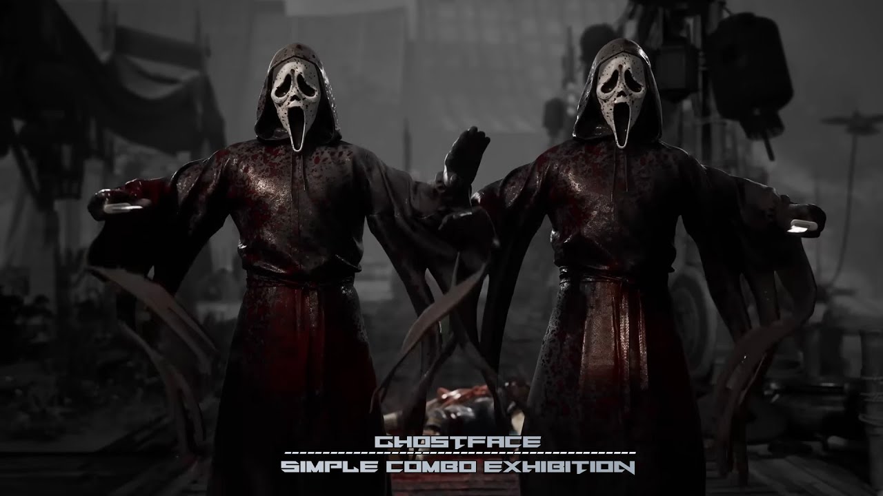 Mortal Kombat 1 - Ghostface Simple Combo Exhibition - YouTube