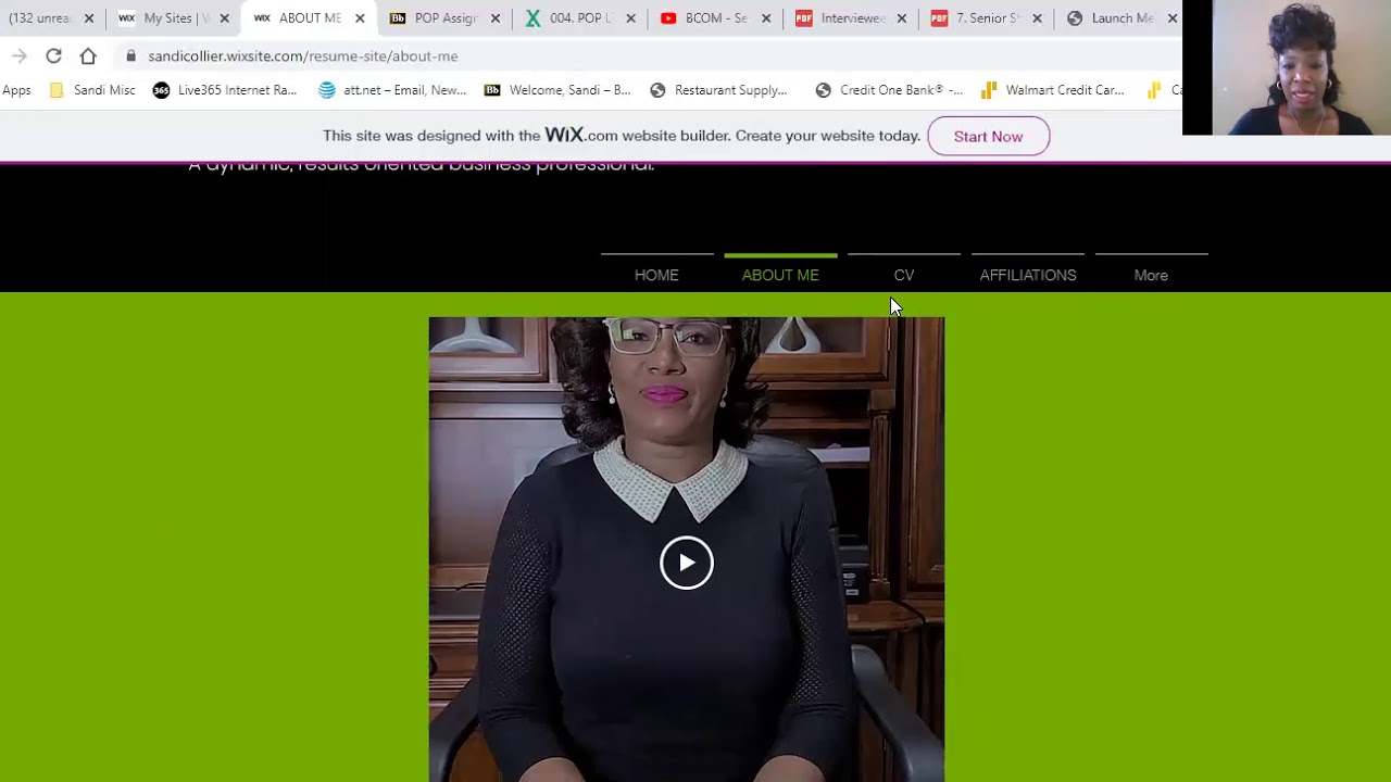 Sandi Collier Senior Showcase Video - YouTube