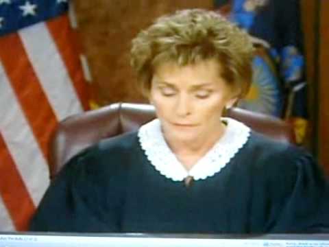 You have to be nice to people Judge Judy - YouTube