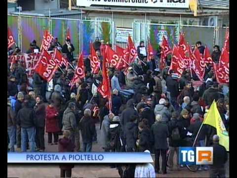 Sciopero e manifestazione Esselunga di Pioltello TG Lombardia 19.30 del ...