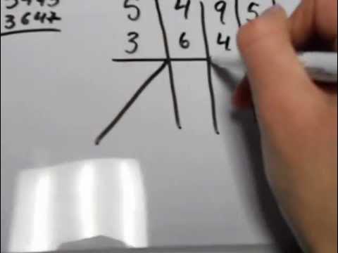 Subtraction and Addition with the 999 Algorithm and the Lattice Method - YouTube
