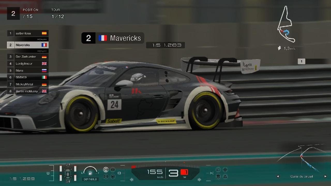 Gran Turismo 7 | Cringe Dirty Droid 🤖 | Yas Marina | Porsche GT3R - YouTube