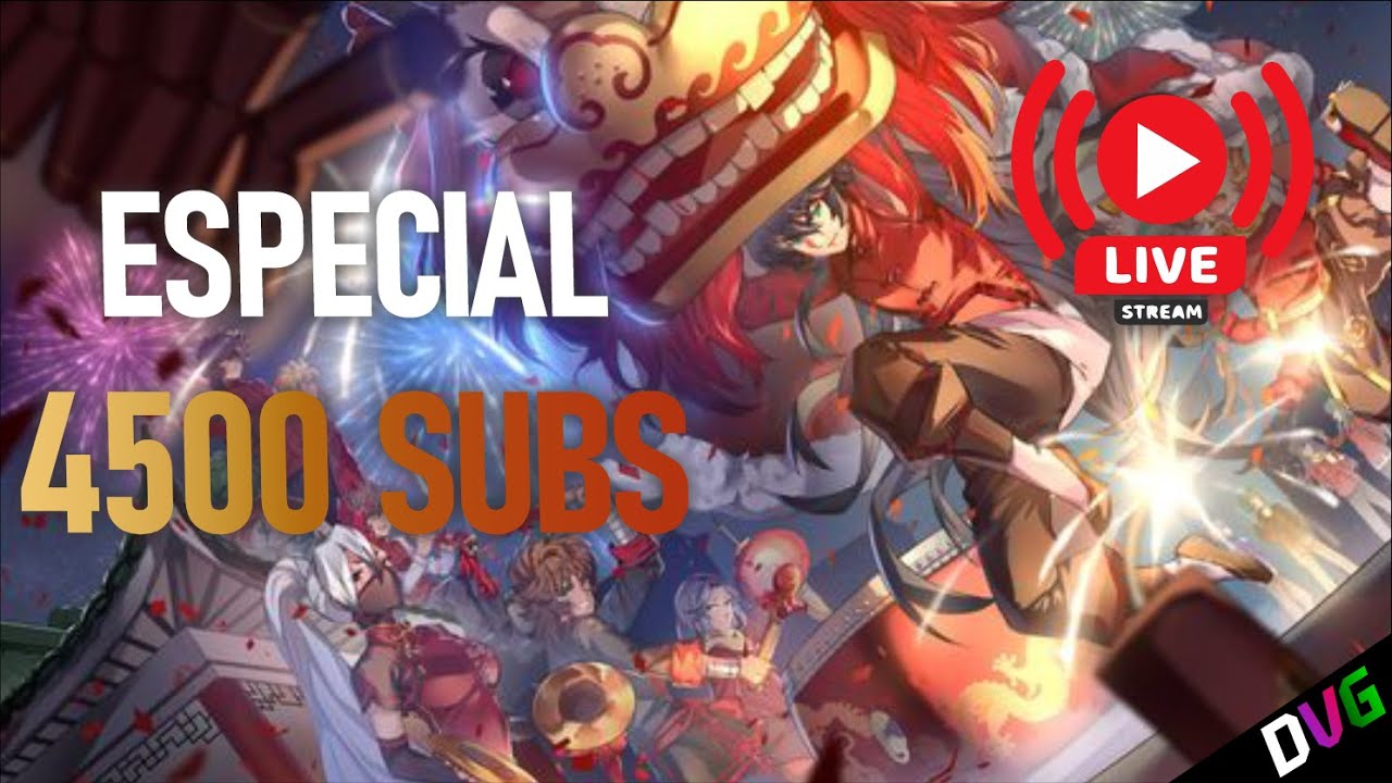 ESPECIAL 4.5K | JUGAMOS PVP EN CUENTAS DE SUBS Y SORTEO DE MEDALLAS DE ...