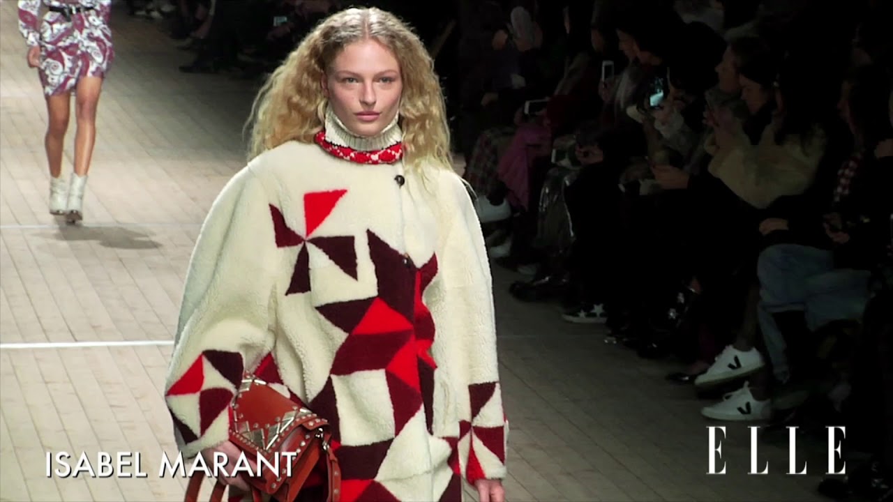 Isabel Marant FW18 Paris collection - YouTube
