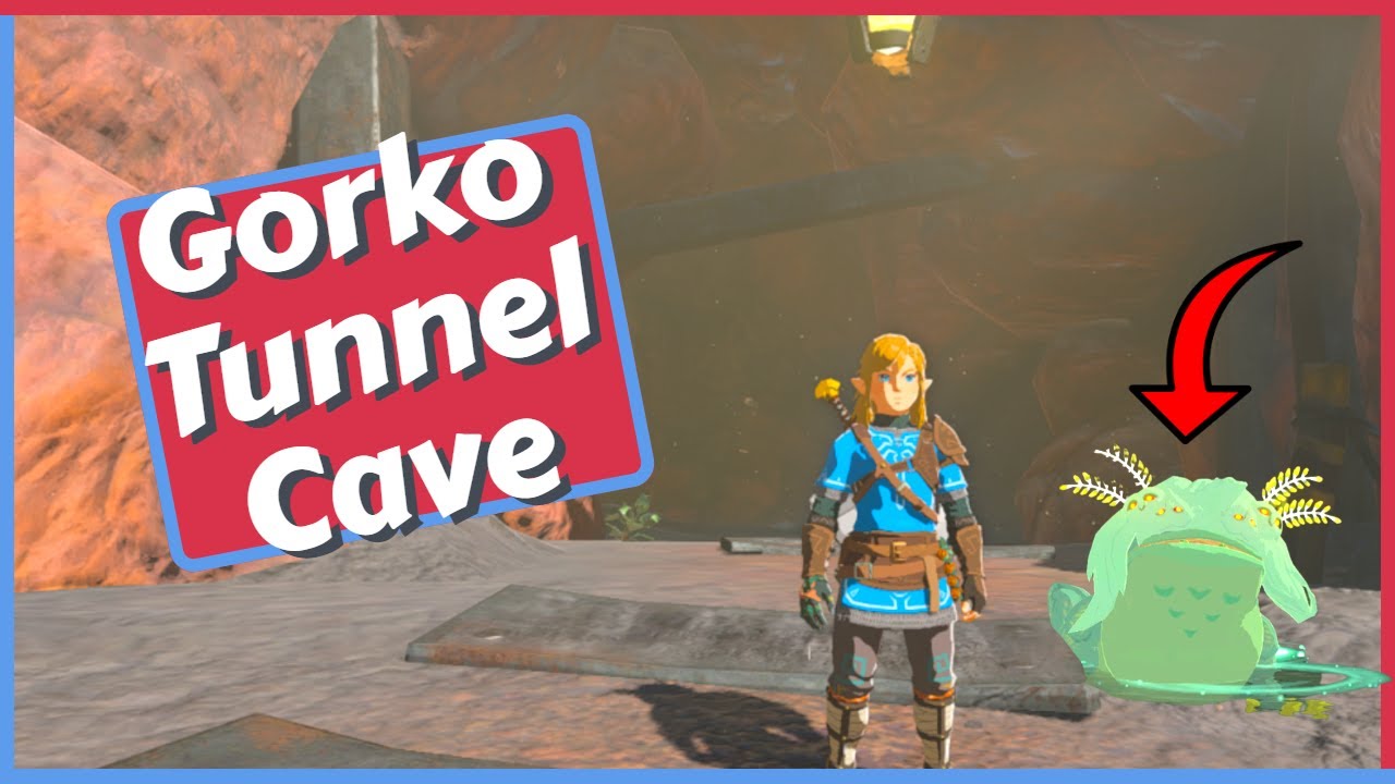 Gorko Tunnel Cave in Zelda Tears of the Kingdom (Bubbul Gem Location ...