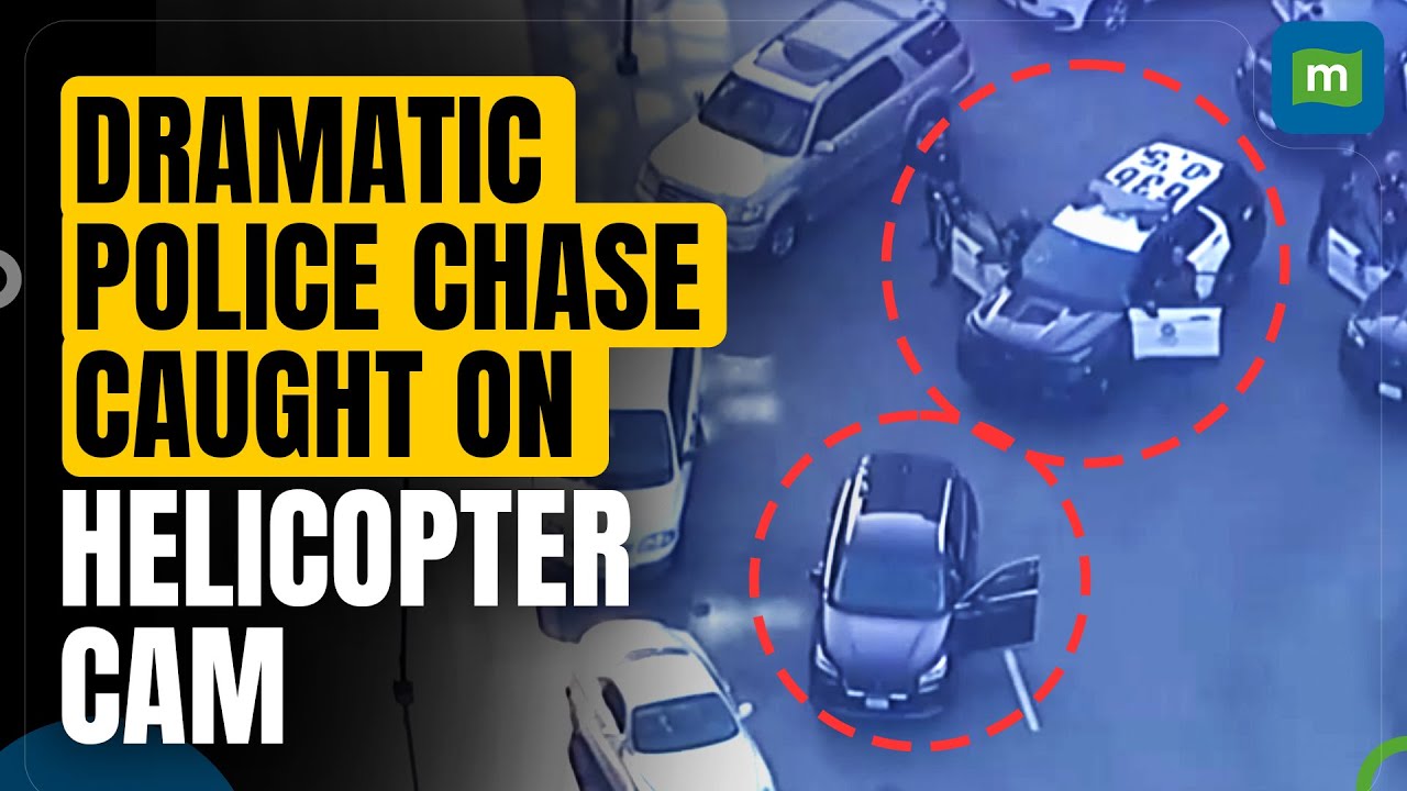 Aerial Cam Video Shows Dramatic Police Chase Through Los Angeles ...