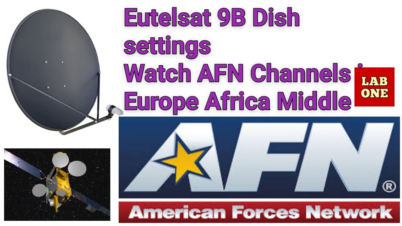 Eutelsat 9B dish setup | how to receive AFN channels - YouTube